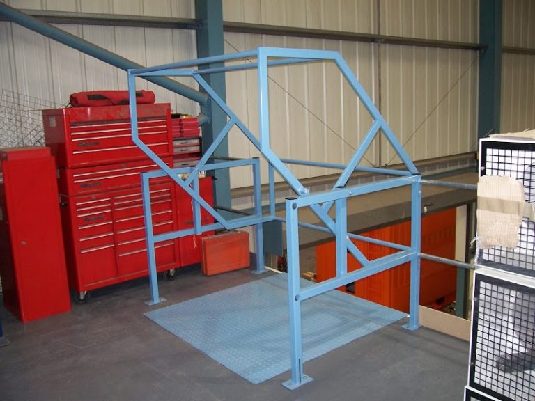 Up and Over Gates for Mezzanine Flooring | Simple Mezzanines