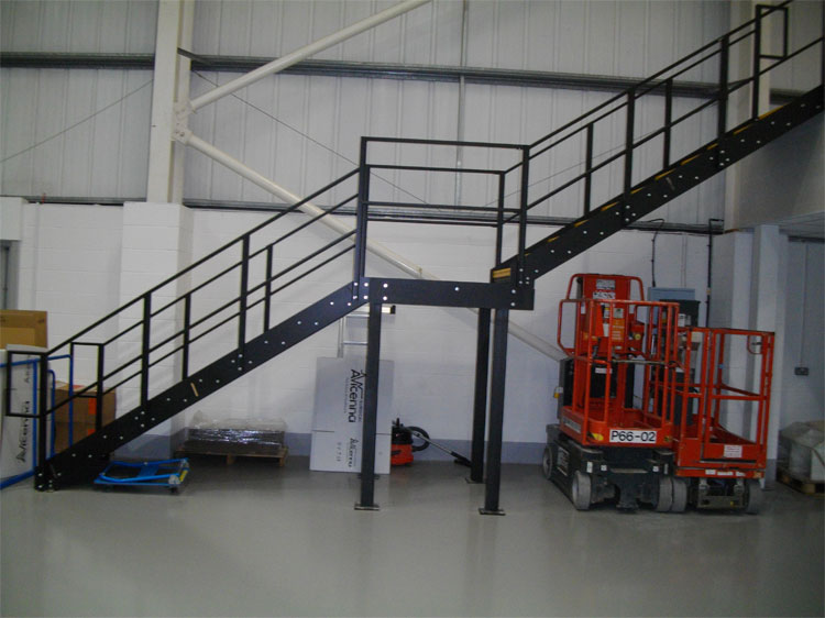Mezzanine Floor with Fire Protection | Simple Mezzanines